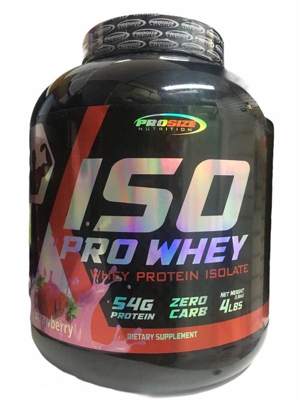 Whey Protein Isolado Iso Prosize Nutrition 1,8Kg Morango - Whey Protein - Magazine Luiza