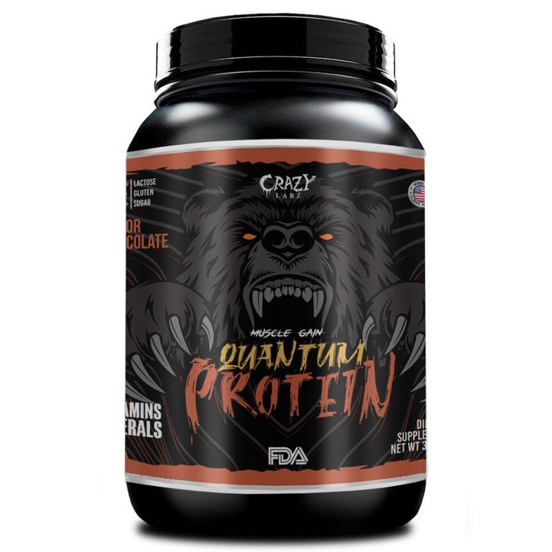 Whey Protein Quantum 1KG - Crazy Labz - Massa Muscular - Magazine Luiza
