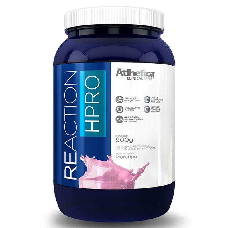 Whey Protein Reaction Hpro 900g - Atlhetica Nutrition - Whey Protein ...
