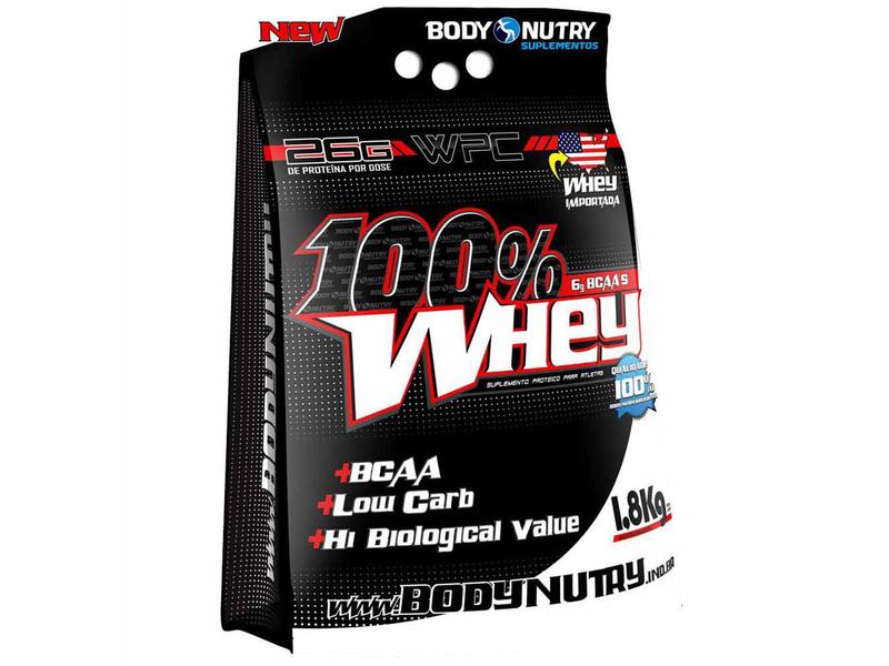 Whey Protein Refil Total 100% Whey 2 kg Baunilha - Body Nutry - Whey ...
