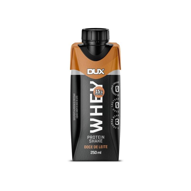 Whey Protein Shake (250ml) - Sabor: Doce de Leite - Dux Nutrition ...
