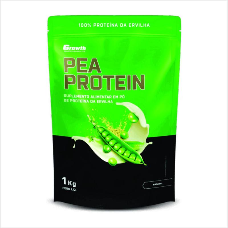 Whey Protein Vegano Growth Pea Proteina Da Ervilha 1kg - Whey Protein ...