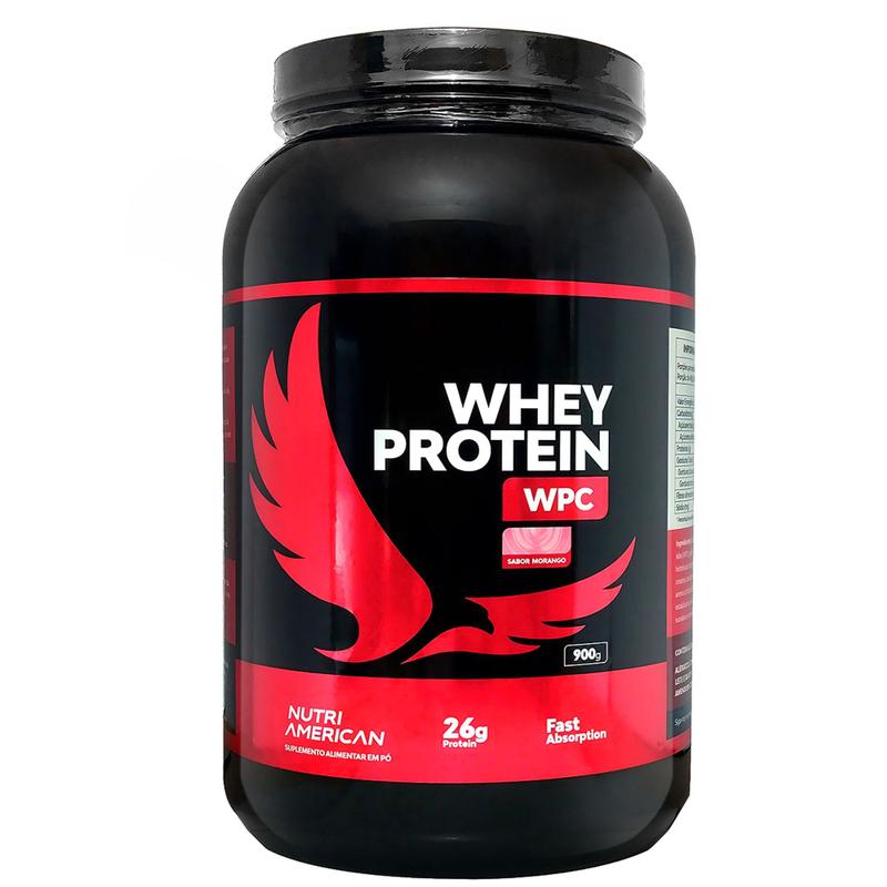 Whey Protein WPC 900g Nutri American - Whey Protein - Magazine Luiza