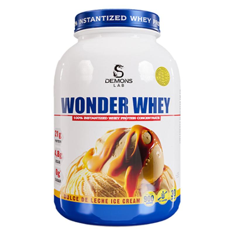 Whey Wonder 900g Whey Protein Concentrado - Demons Lab - Massa Muscular ...