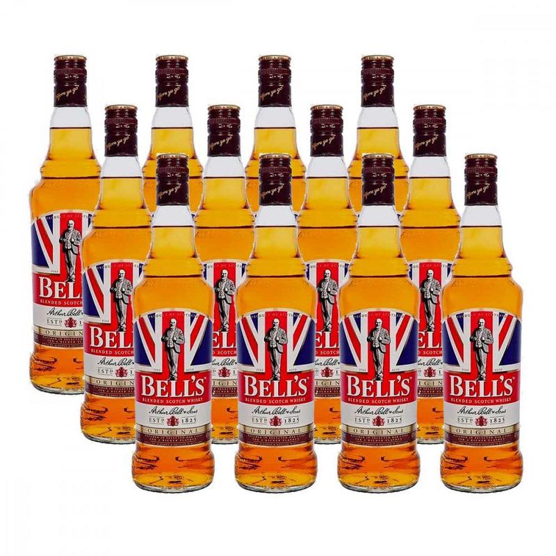 Whisky Escocês Original Bells Garrafa 700ml Caixa com 12 unidades - Whisky - Magazine Luiza