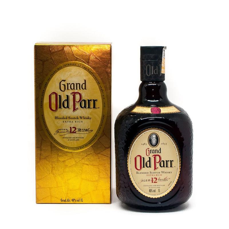 Whisky Grand Old Parr 12 anos 1L - Whisky - Magazine Luiza