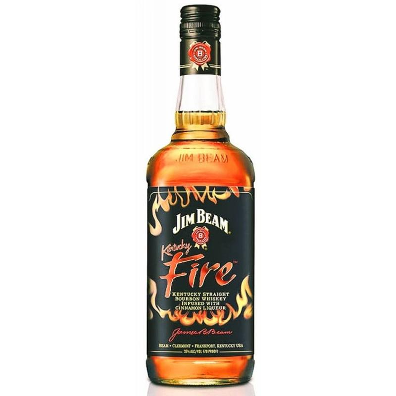 Whisky Jim Beam Fire Canela 1 Litro - Whisky - Magazine Luiza