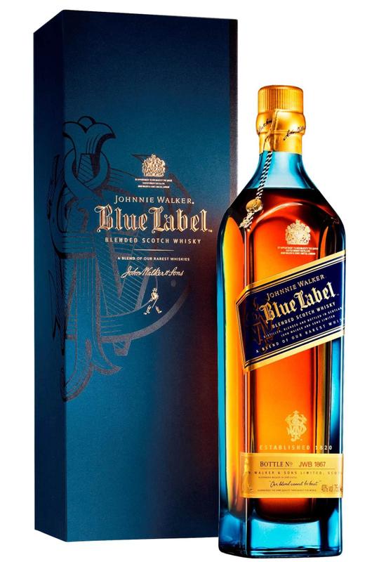 Whisky Johnnie Walker Blue Label 21 Anos 750Ml - Jhonnie Walker ...