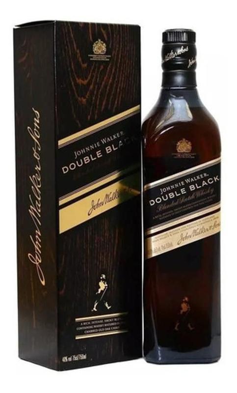 Whisky Johnnie Walker Double Black 1 Litro - Jhonnie Walker - Whisky ...