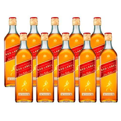Whisky Johnnie Walker Red Label 1 Litro 10 Unidades - Whisky - Magazine ...