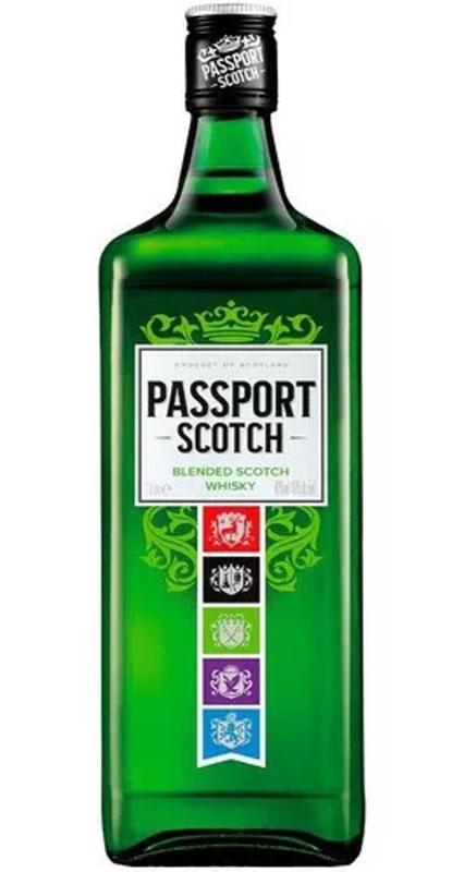 Whisky Passport Blended Scotch Escocês 1L Original - Passaport - Whisky ...