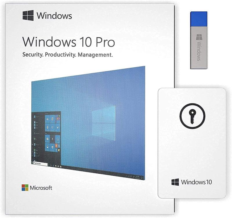 Windows 10 Pro 32 / 64 Bits FPP - Box Lacrado com Pendrive - MS ...