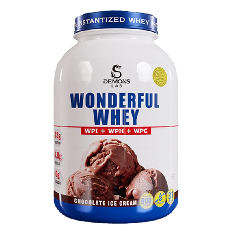 Wonderful Whey 900g 3W Whey Protein - Demons Lab - Whey Protein ...