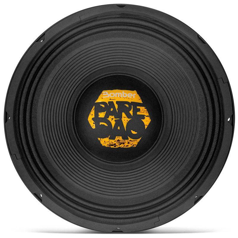 Woofer Bomber Paredao 3K 12 Pol 1500W RMS 4 Ohms Bobina Simples ...