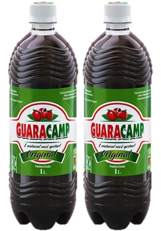 Xarope Concentrado Guaracamp Guaraná Original Pet 2x1 L - Xarope de ...