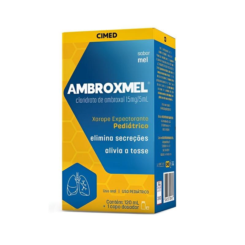 Xarope Pediátrico 15mg/ml Com 120ml Ambroxmel - Medicamentos - Magazine ...