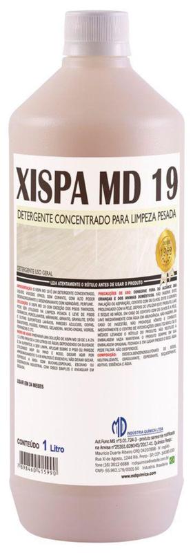 Xispa md 19 - detergente concentrado desengordurante e desengraxante - md - 1 litro - MD ...