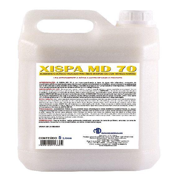 Xispa md 70 - acabamento acrilico - 5 litros - MD INDÚSTRIA QUÍMICA LTDA - Cera Líquida ...