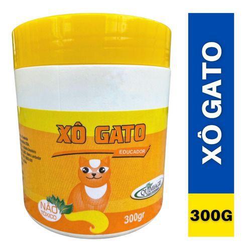 Xo gato granulado - pote 300g - QUIMIAGRI - Educador Sanitário - Magazine Luiza