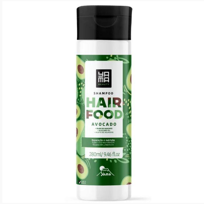 Yama hair food shampoo avocado 280ml - Shampoo - Magazine Luiza