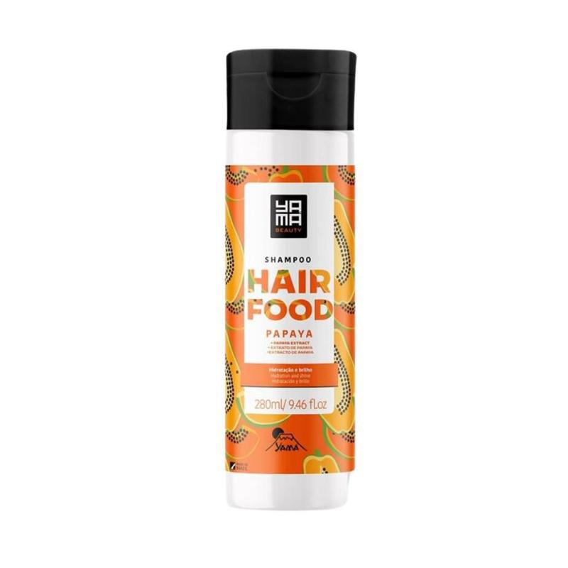 Yama hair food shampoo papaya 280ml - Shampoo - Magazine Luiza
