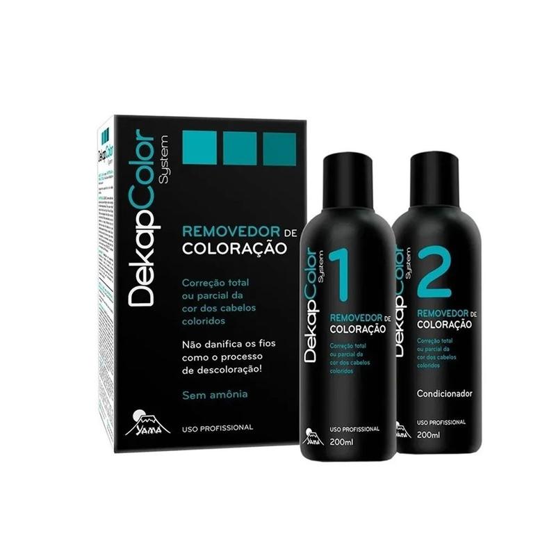 Yamá Removedor De Coloração Dekapcolor System 400ml - Coloração de ...