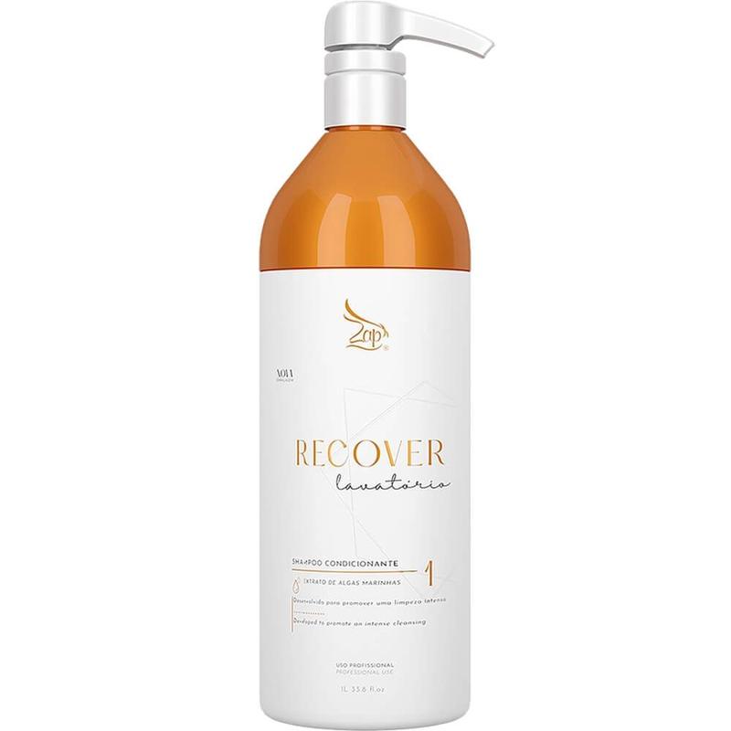 Zap Recover Lavatório - Shampoo Condicionante Limpeza Intensa Algas ...