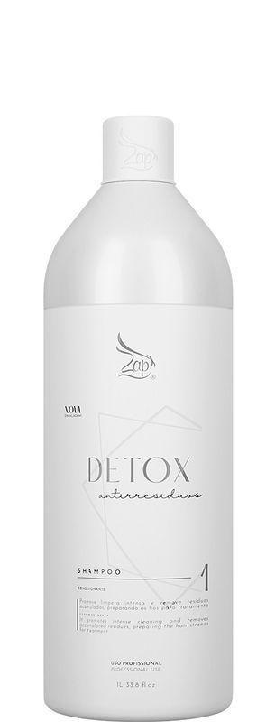 Zap Shampoo Detox Anti Resíduos Condicionante 1 Litro - Zap ...
