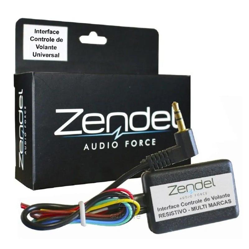 Zendel Interface Comando De Som Volante Multi Marcas Resistivo ...