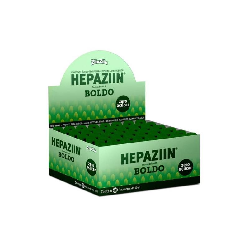 Ziin Ziin Hepazin Amargo Zero Açúcar 48x10ml - Alimentos - Magazine Luiza
