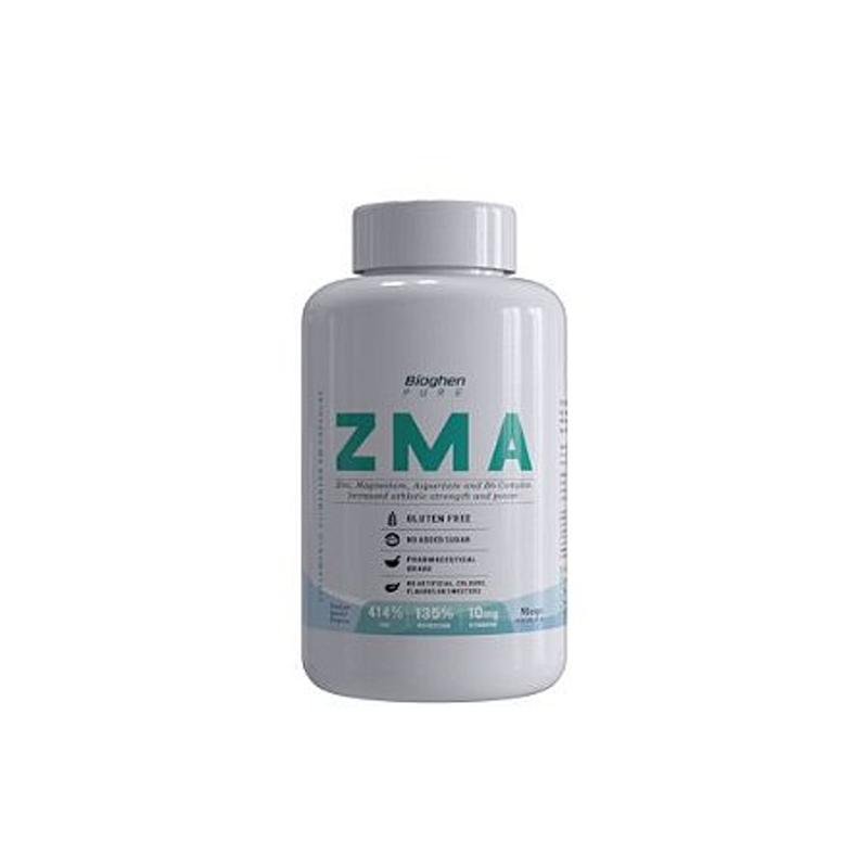 Zma 90 Cápsulas - Bioghen (Zinco, Vitamina b6, Magnésio) - ZMA ...
