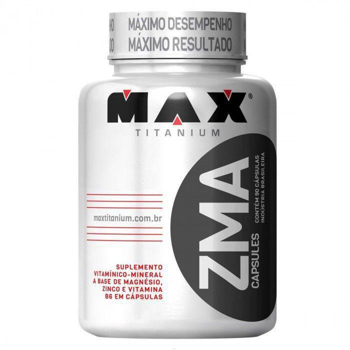 Zma max titanium 90 caps - Massa Muscular - Magazine Luiza